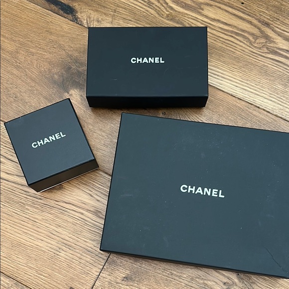 CHANEL | Accessories | Chanel Elegant Black Box | Poshmark